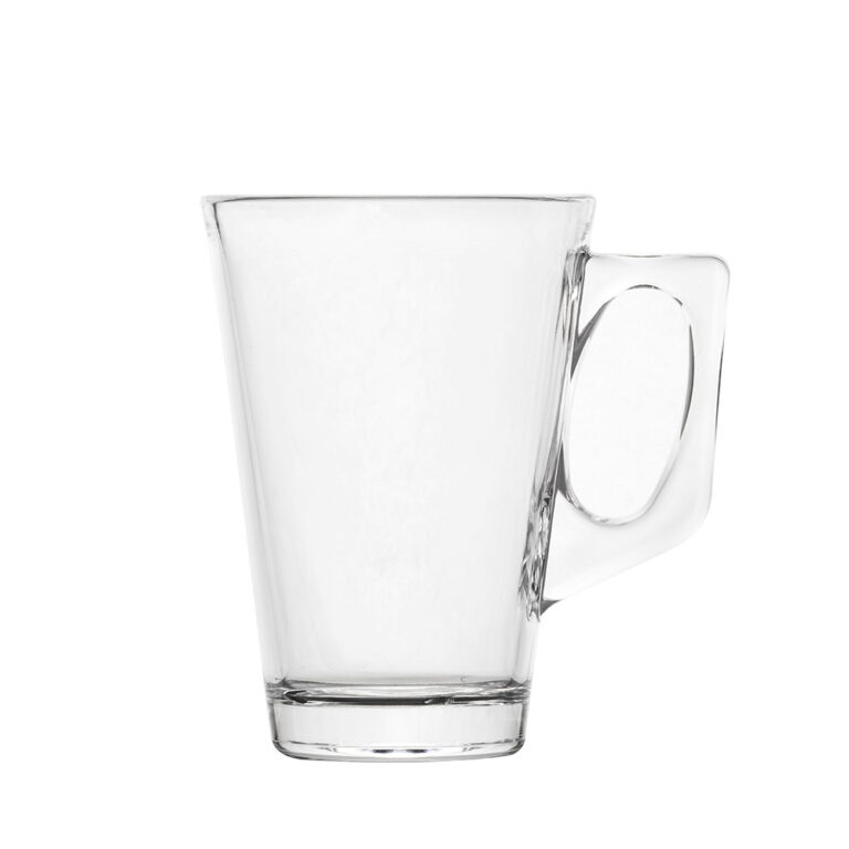 Teeglas mit Henkel 250 ml aus Polycarbonat – universell einsetzbar